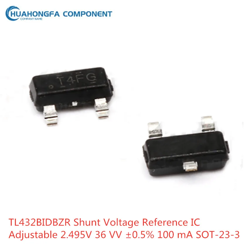 TL432-TL432BIDBZR-ADJ-0-5-SOT23-3-Shunt-Voltage-Reference-IC-Adjustable ...