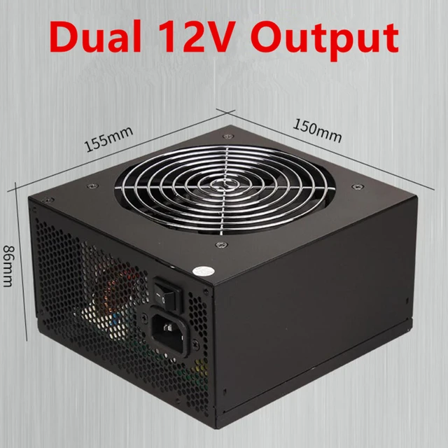 Original PSU For Delta Server Workstation Dual Power Supply Rated 650W ...