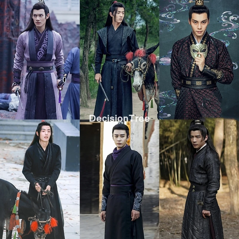 2022 The Untamed Tv Hanfu Ancient Chinese Men Hanfu Costume Swordsman ...