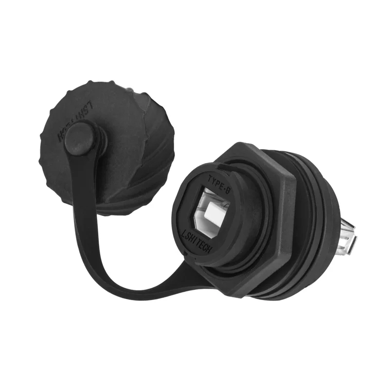 LSHITECH-Waterproof-Square-USB-B-Type-Female-Socket-Connector-Printer ...