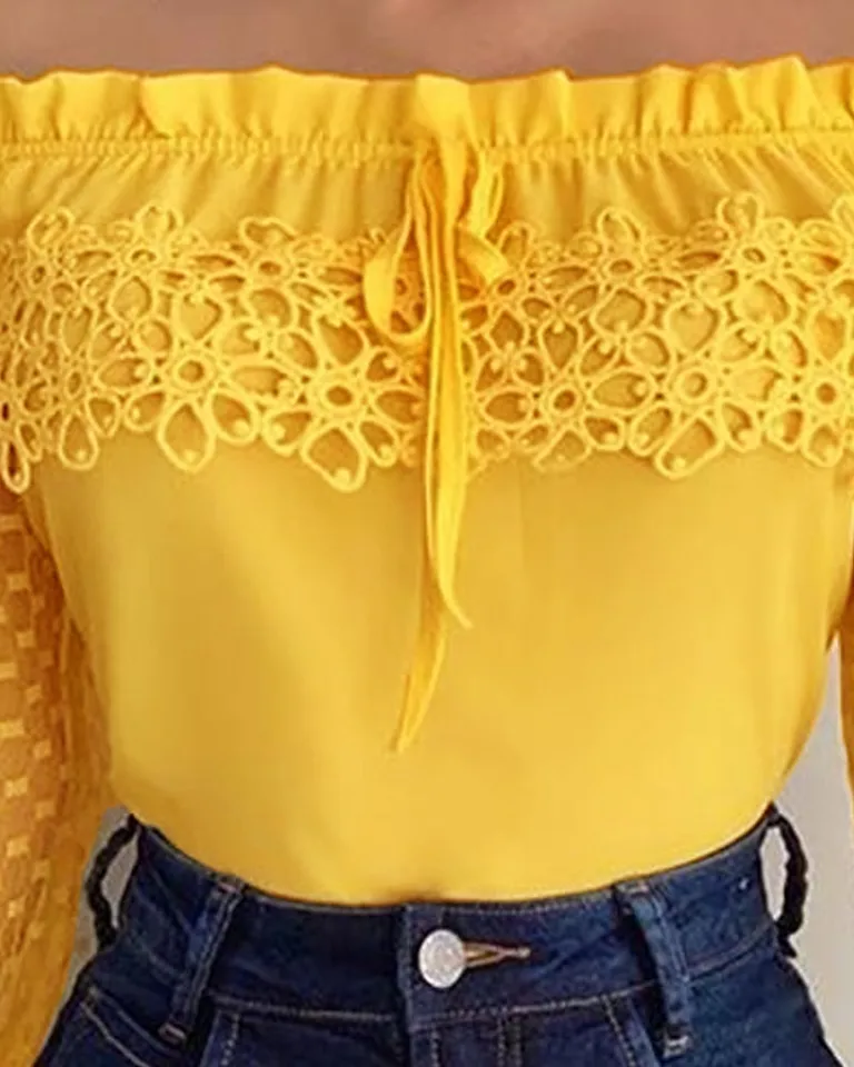 Venta > blusas amarillas bonitas > en stock