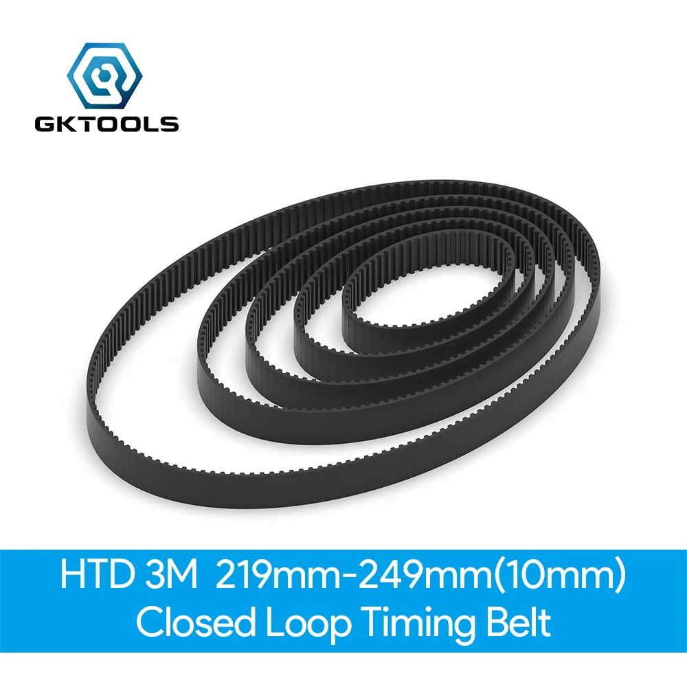 HTD 3M-246 Close Loop Synchronous Timing Belt 15mm Width 3M-246, 15mm ...