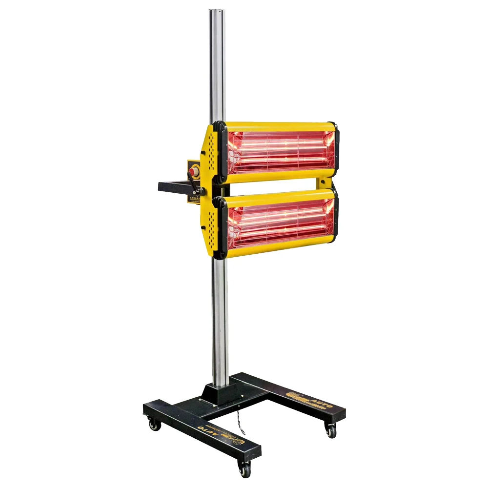 Auto Body Heat Lamp Shortwave Infrared Paint Curing Lamp Car Bodywork ...