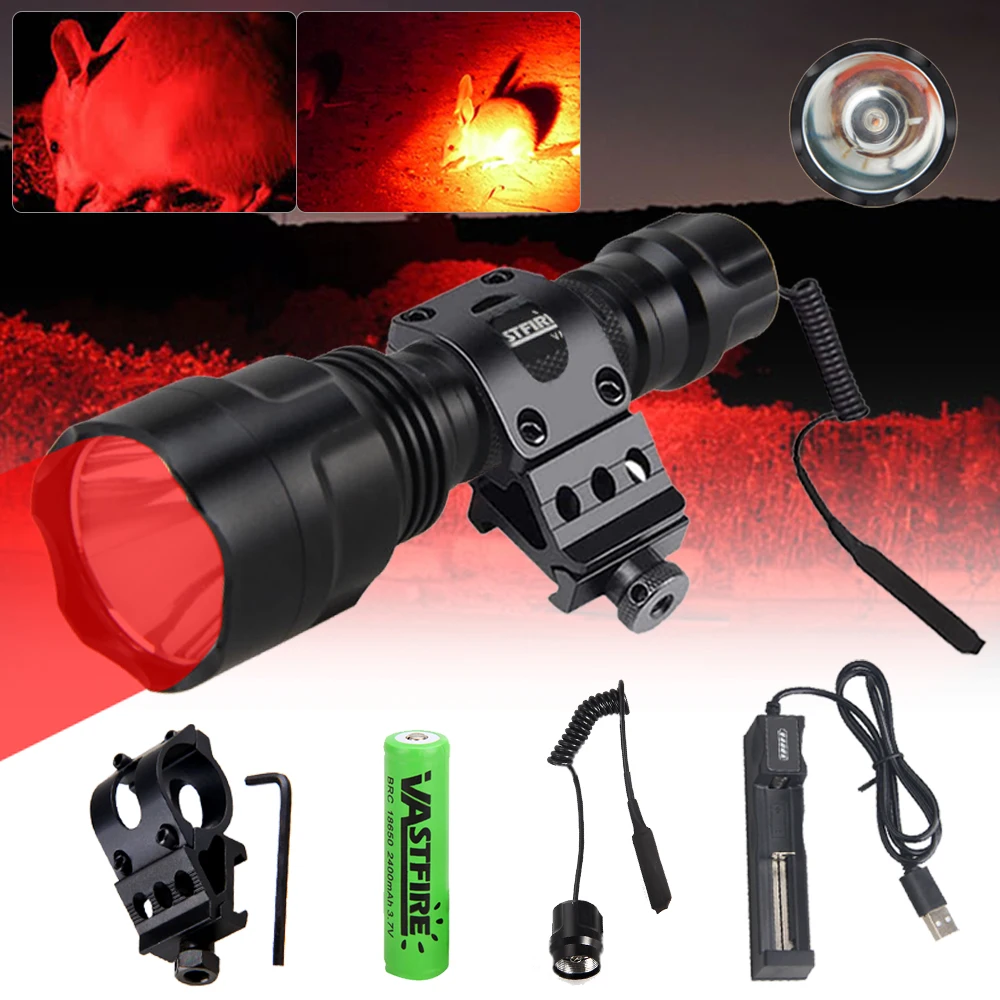 Tactical-C8-Rifle-Hunting-Flashlight-Scout-Light-Tactical-C8-Varmint ...