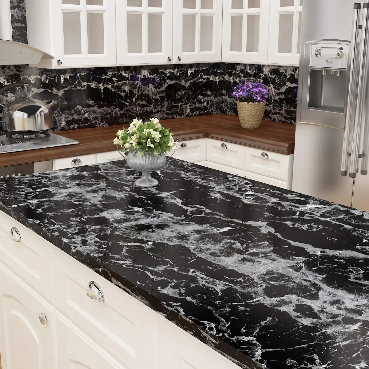 Black Marble Countertops