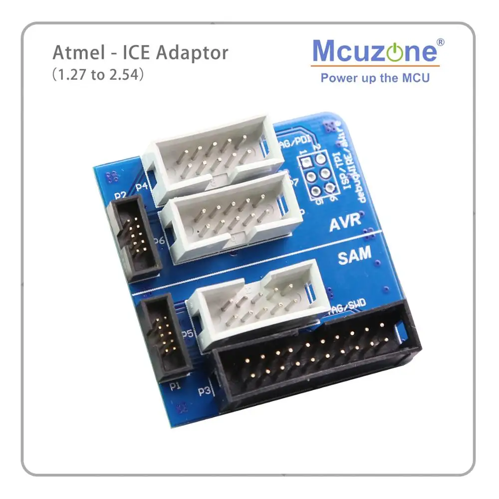 Atmel-ice Adapter Board 1.27 2.54 Atatmel-ice-adpt Kit Demo - AliExpress