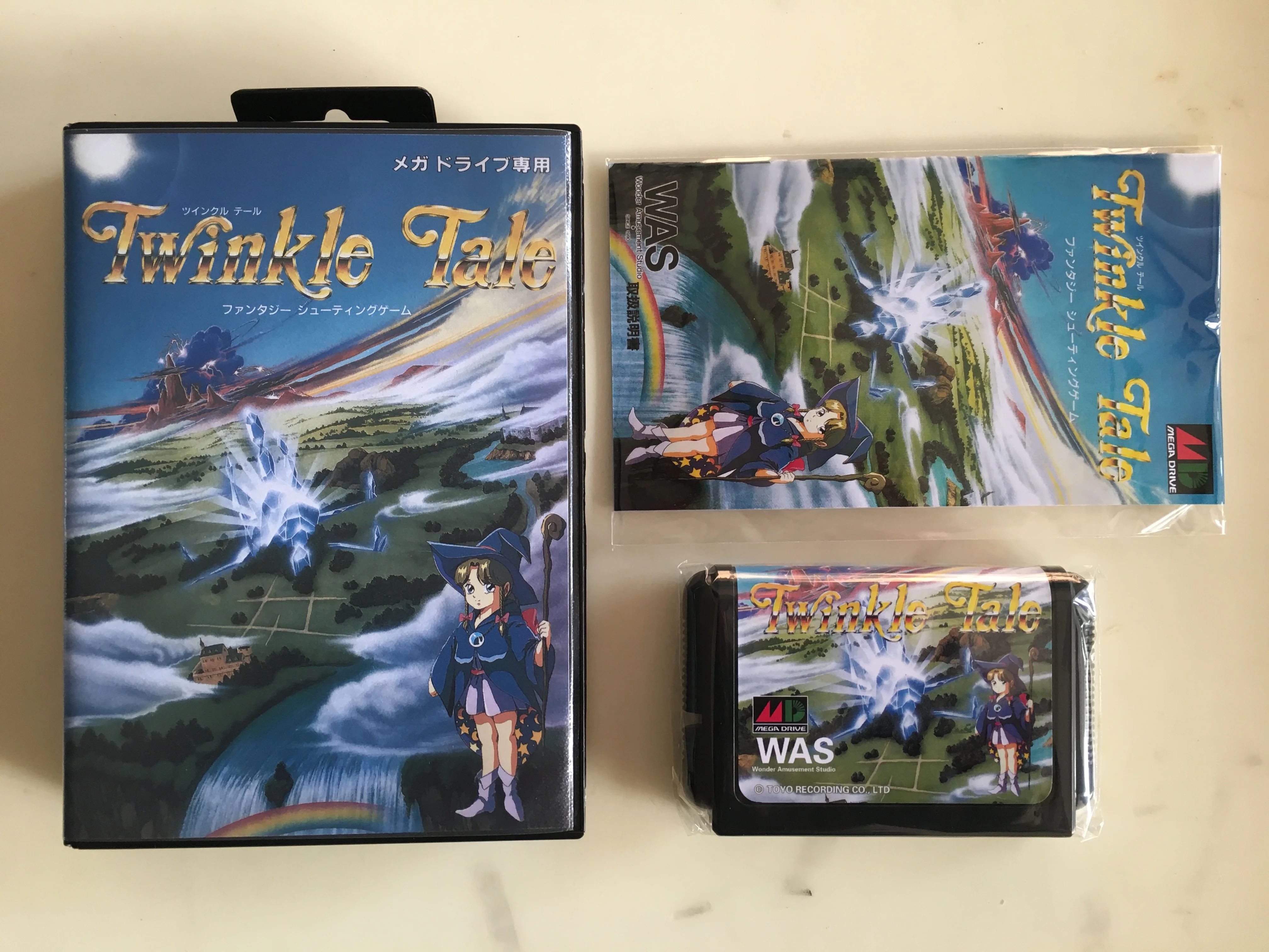 MD 게임: Twinkle Tale (일본 버전!!) 상자 + 수동 + 카트리지!!)|게임 딜| - AliExpress