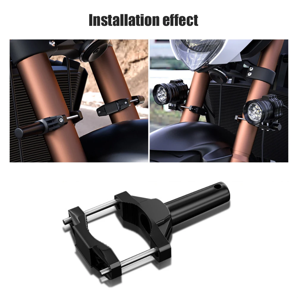 Universal Motorcycle Bumper Mount Bracket Motorcycle Headlight Mount ...