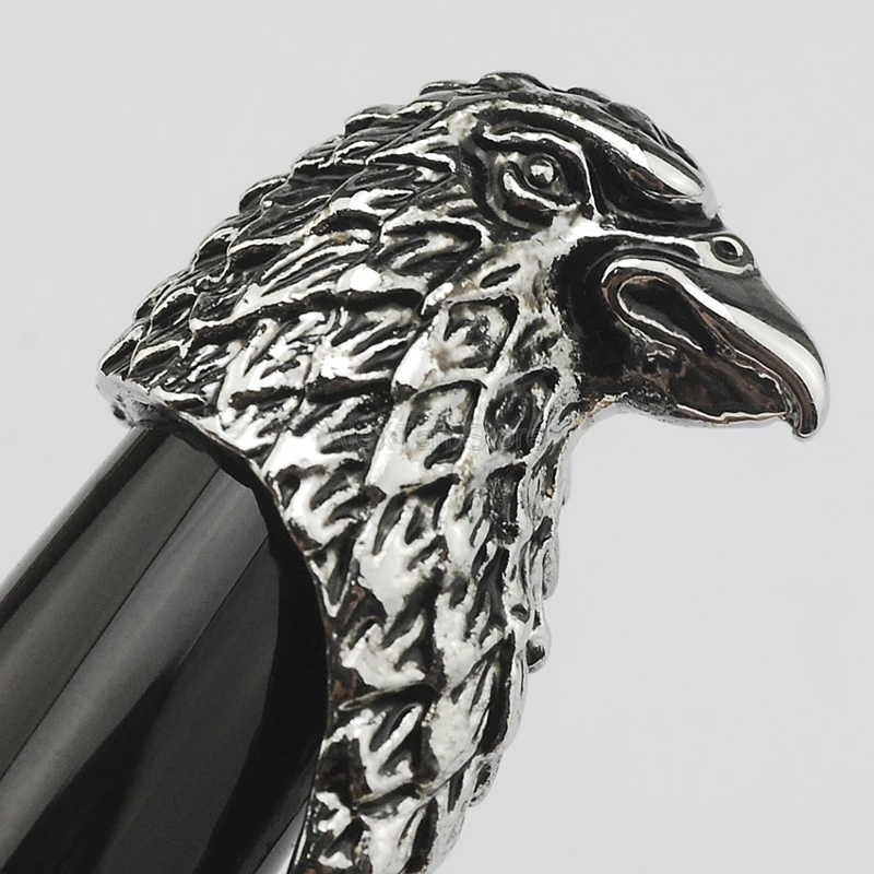 Fuliwen-Owl-Roller-Ball-Pen-Eagle-Head-Clip-Writing-Pens-Vivid-Black ...