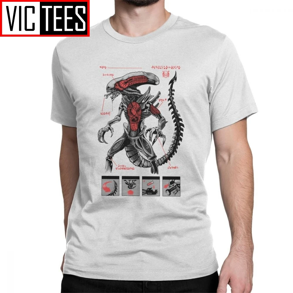 Alien Covenant T Shirt Men's 100 Premium Cotton Funny T-shirt Harajuku ...