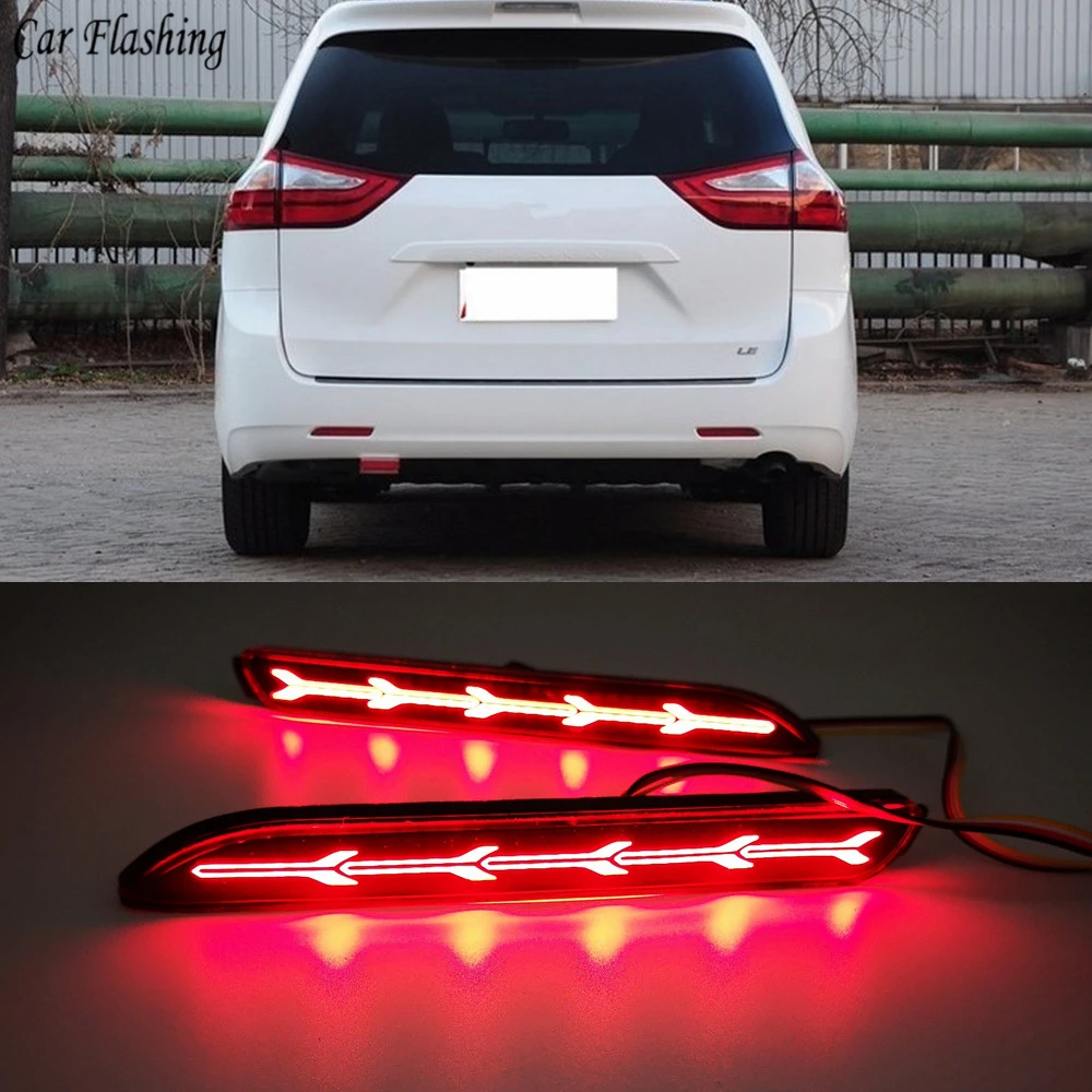 LED-Car-Rear-Bumper-Reflector-Tail-Brake-Light-For-Toyota-Camry-RAV4 ...