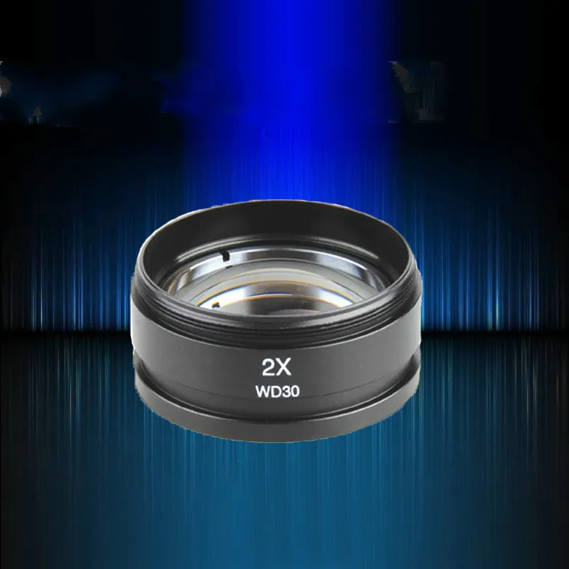 Stereomicroscope 2x Objective Lens Teleconverter Auxiliary Objective ...