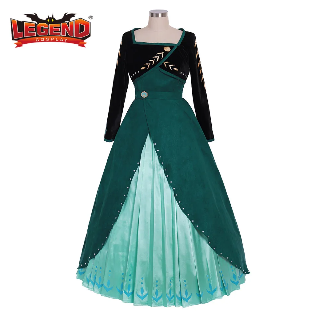 Anna Frozen Coronation Dress Full Body