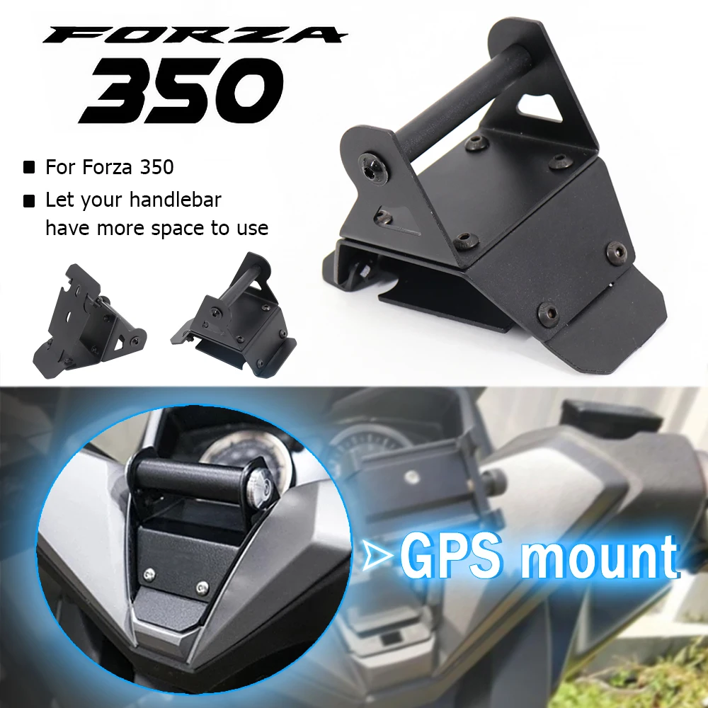 New-Motorcycle-GPS-mount-navigation-bracket-mobile-phone-bracket-For-Honda-FORZA-350-FORZA350 ...