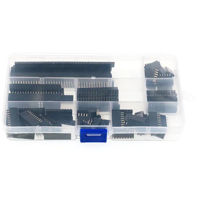 120pcs-4Pin-40Pin-2-54mm-Pitch-Straight-Single-Row-PCB-Board-Female-Pin ...