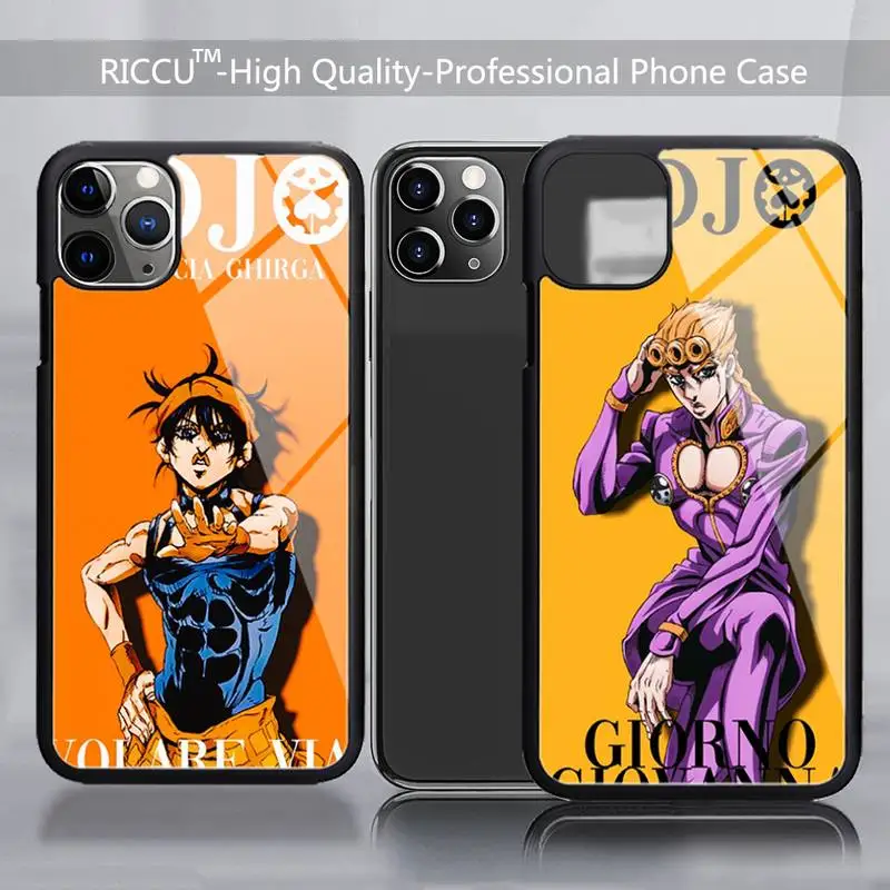 Anime-JoJos-Bizarre-Adventure-Phone-Case-Rubber-for-iPhone-12-11Pro-Max ...