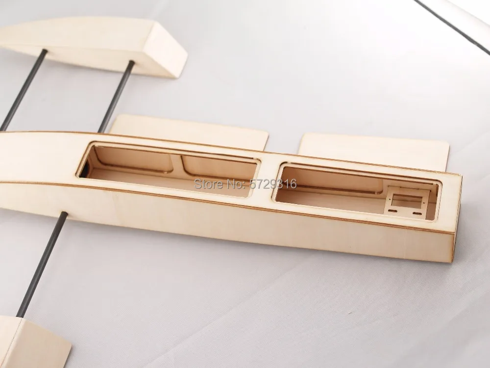 Rc Outrigger 495mm Specs 495mm Outrigger Wooden Shrimp Boat Model Kit ...
