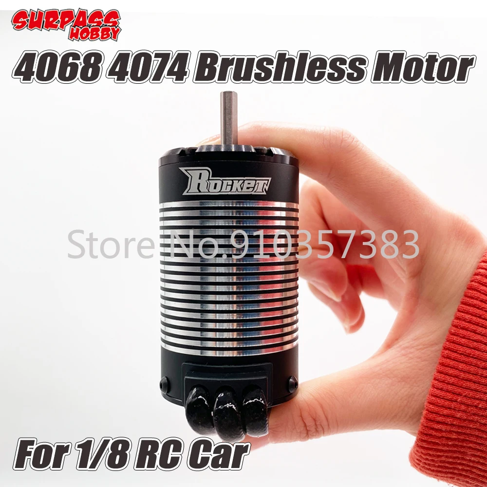 Surpass Hobby Rocket 4068 4076 4082 4092 Brushless Motor Waterproof ...