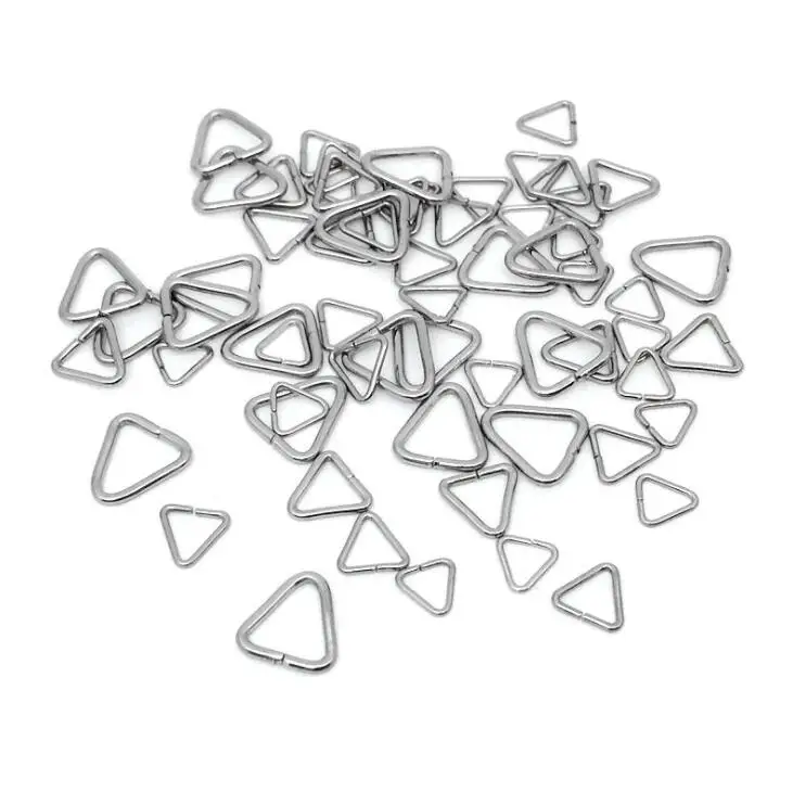 100pcs-6-7-8-10mm-Stainless-Steel-Triangle-Open-Jump-Ring-Split-Rings ...