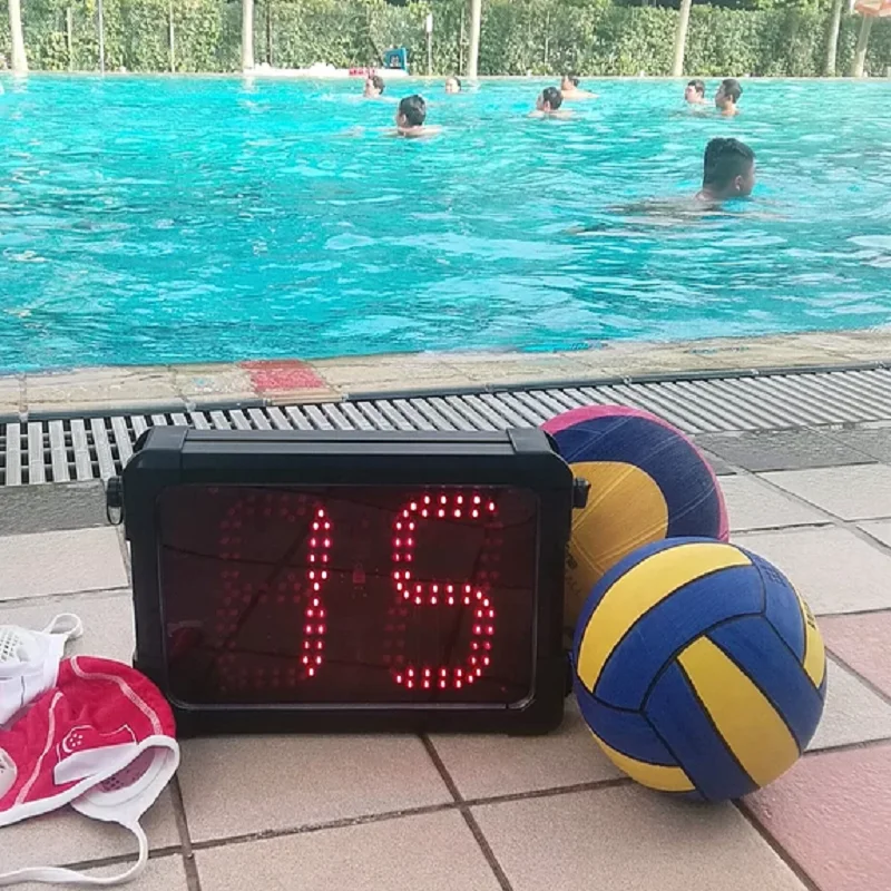 Ganxin-Waterpolo-30-Seconds-Training-Shot-Clock-Scoreboard-Ball-Game ...
