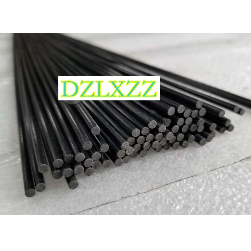10pcs Black Glass Fiber Rod 0.8mm 1mm 1.2mm 1.5mm 1.6mm 2mm 2.8mm 3mm 4mm 5mm 6mm 6.3mm 7mm 8mm ...