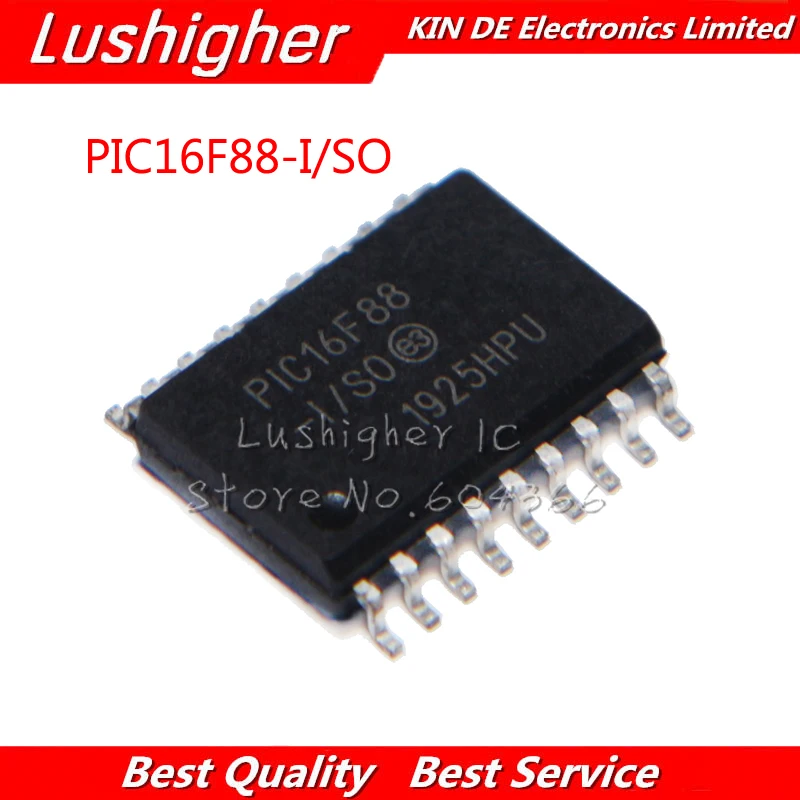 5PCS PIC16F88 I/SO PIC16F88 SOP|Integrated Circuits| - AliExpress