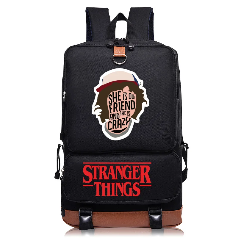 Stranger Things Backpack Women's Bag Men's Laptop Backpack School Bags ...