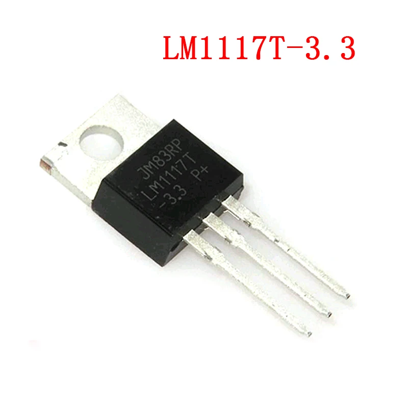 10PCS LM1117T-3.3 TO220 LM1117-3.3 LM1117T 3.3V LM1117 TO-220