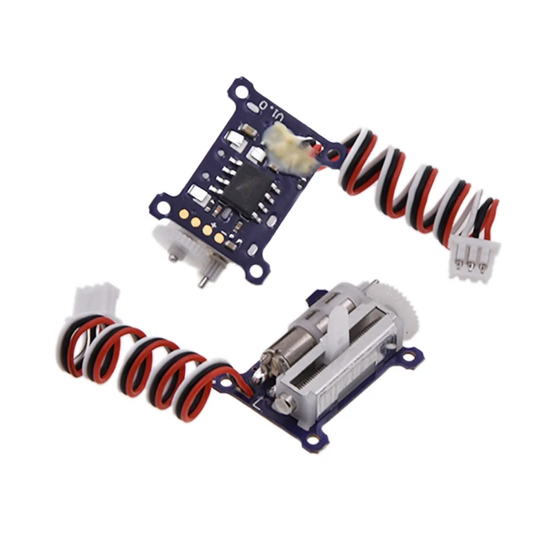 2pcs hobbypower 1.5g Digital Ultra Micro Linear Servo V Tail Function ...
