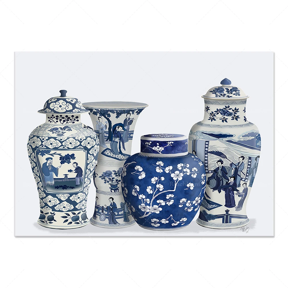 Chinese Porcelain Print