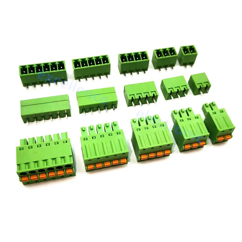 5sets-Spring-Type-Plug-with-Button-Terminal-15EDGKD-3-81mm-Screw-free ...