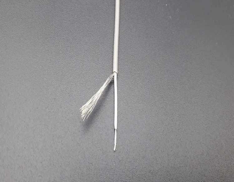 Soft Very fine single core shielding wire Single core shielded wire ...