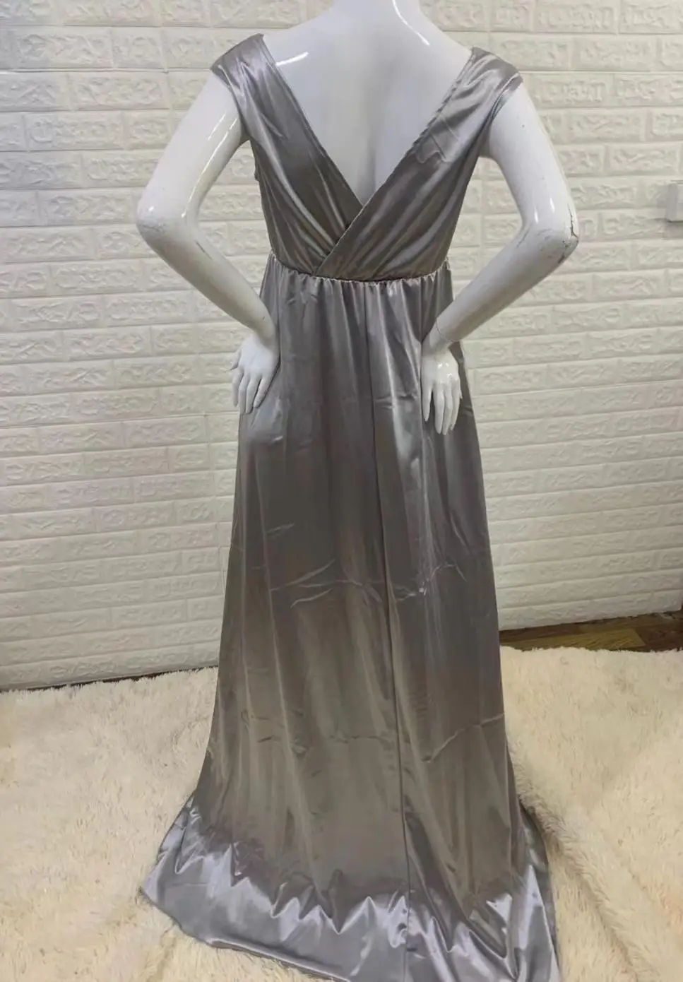 New Velvet Silk Maternity High-Quality Pregnant Women Loose Photography ...