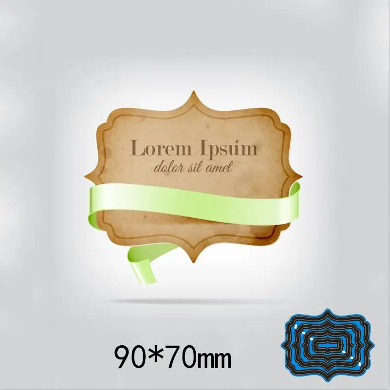 New-Metal-Cutting-Dies-Irregular-Tags-For-Card-DIY-Scrapbooking-stencil ...