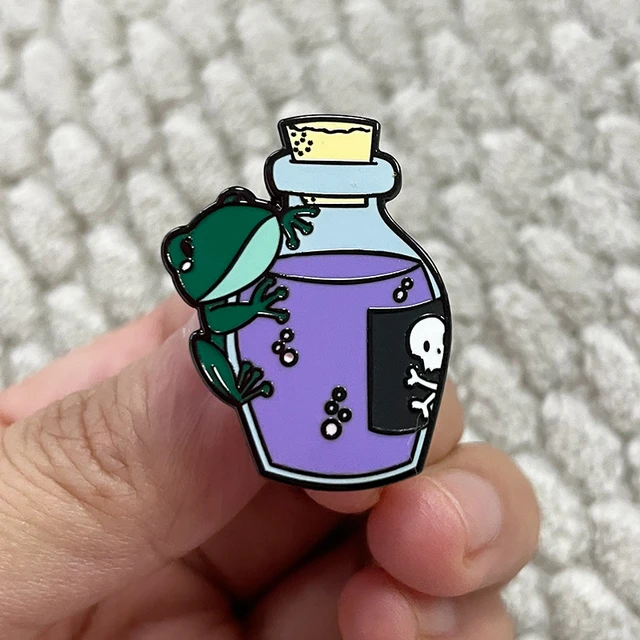 Purple Potion Bottle