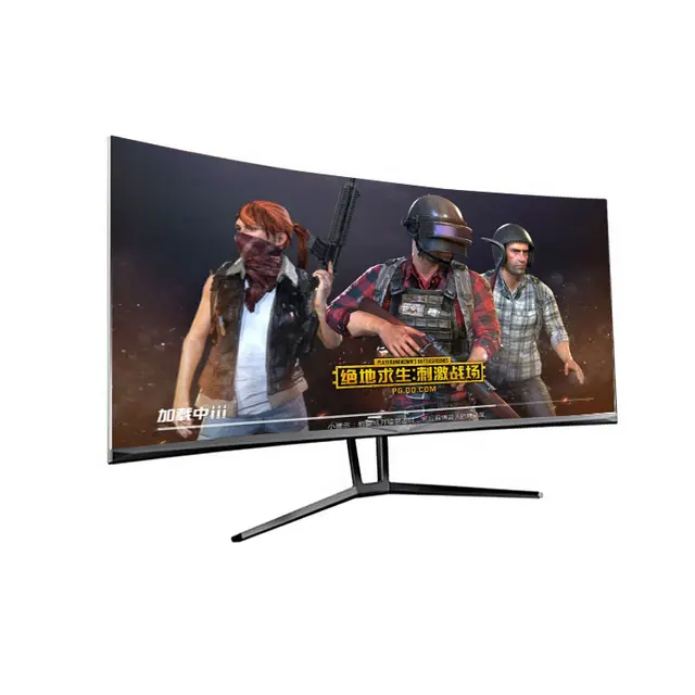 4k monitor Hd White Black 32inch 144Hz Display Gaming Monitor ...