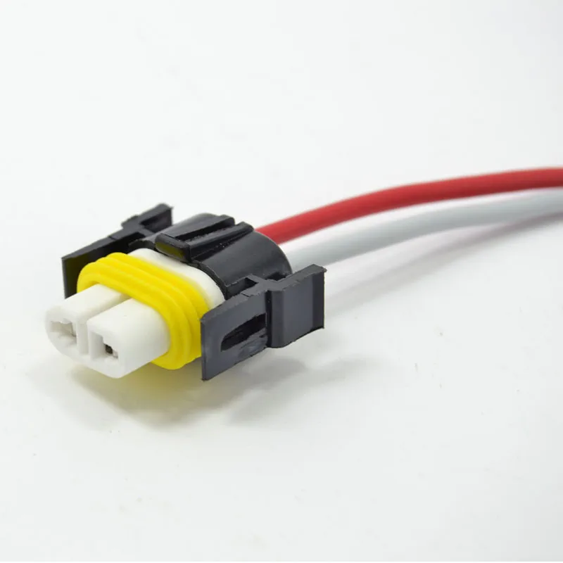 1x-H27-Lamp-Holders-Wire-Harness-Heat-Proof-Ceramic-Adapter-Car ...
