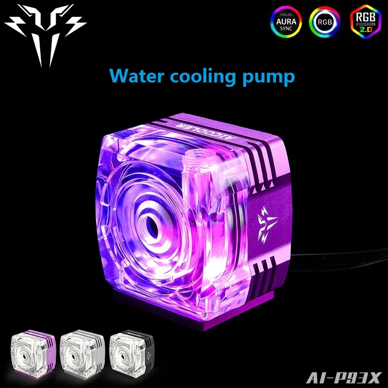 Pc Water Liquid Cooling System | Water Cooling System Pump - Fluid Diy ...