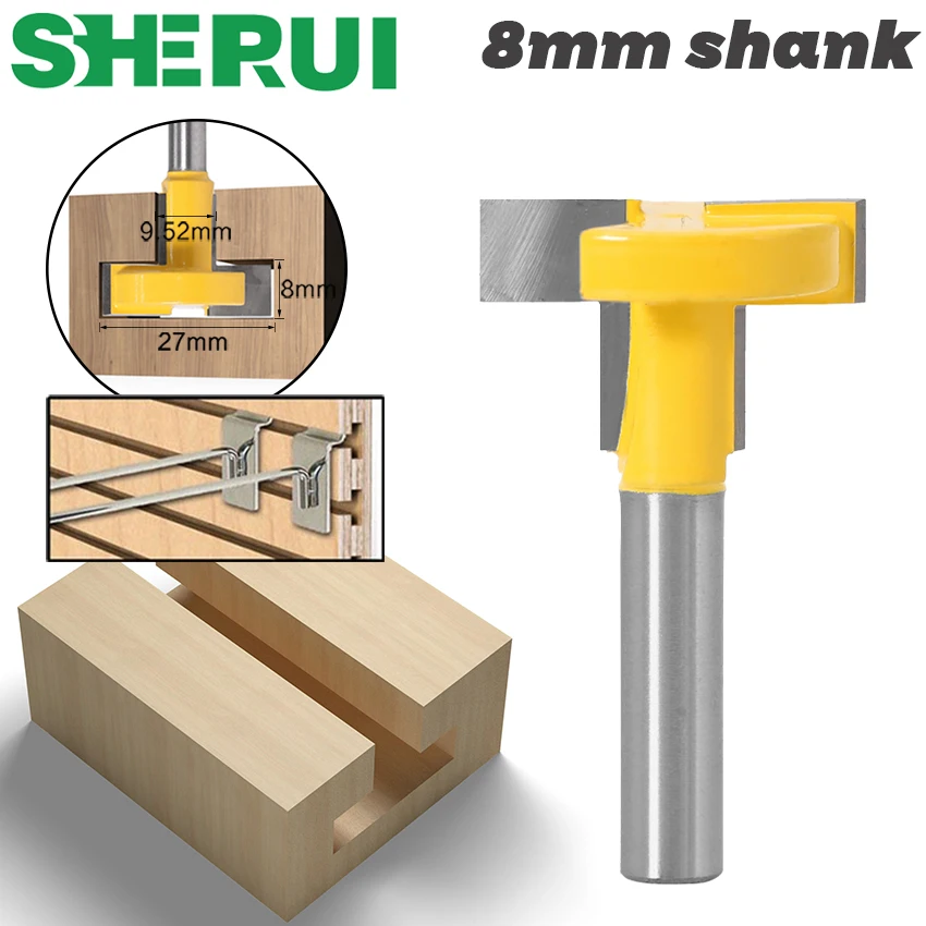 Top-Quality-T-Slot-T-Track-Slotting-Router-Bit-8-8-Shank-For ...