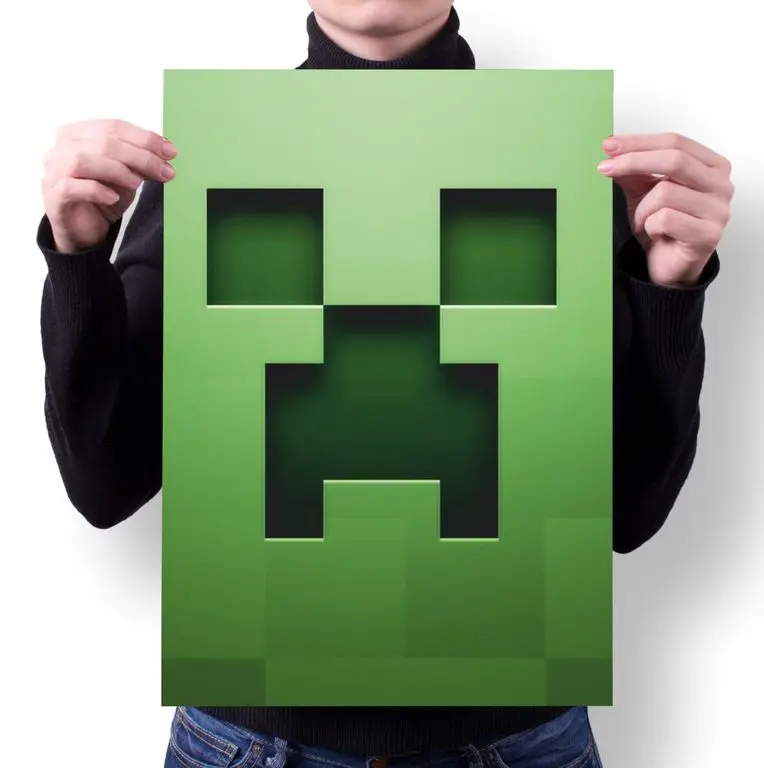 Minecraft Server Icon 64x64 Creeper