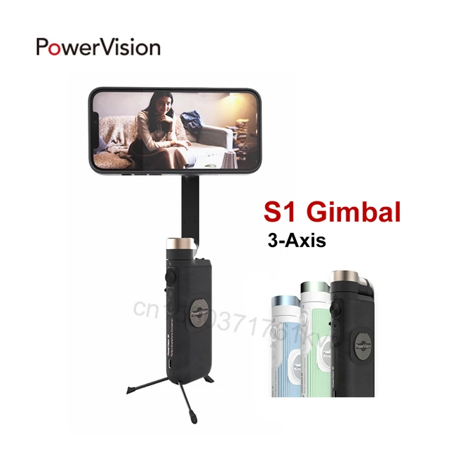 PowerVision スマホ用ジンバル「PowerVision S1」エクスプローラ版(スカイブルー) パワービジョン PVS10EJPB ...