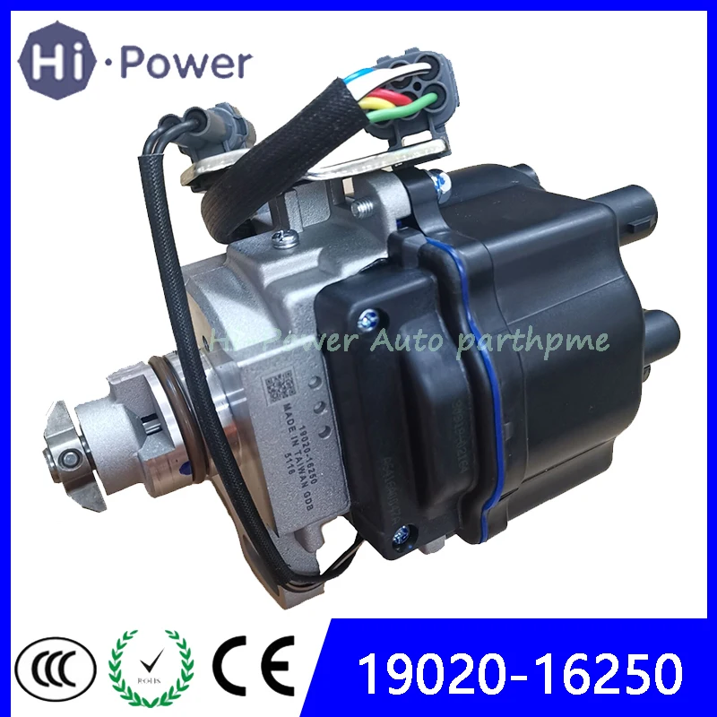 Ignition Distributor 19020 16280 for Toyota Corolla Celica Geo Prizm ...