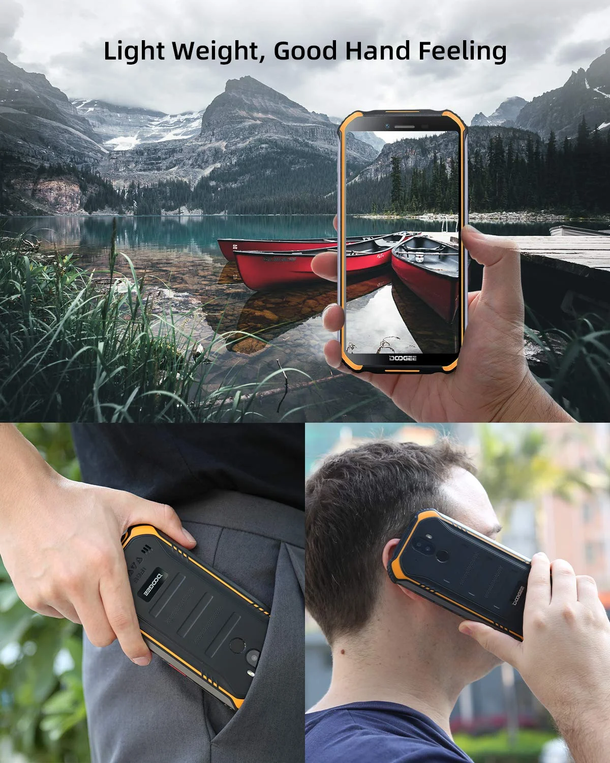 DOOGEE S40 Giovamento Smartphones Android 10 Rugged Phone IP68/IP69K ...