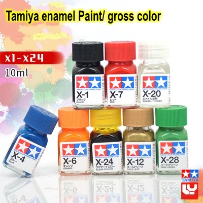10ml Tamiya Enamel Paint Gross Colors Painting X1-X24 For Gundam Model ...