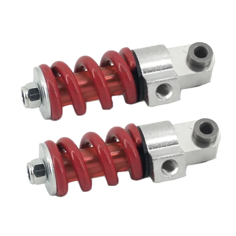 2 Pcs Scooter Metal Rear Suspension Bumper Spring Shock Absorber Rear ...