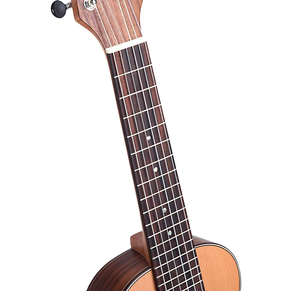 Andoer 28" Guitalele Guitarlele Guilele Travel Guitar Solid Cedar ...