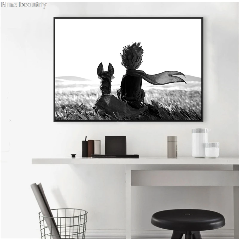 The Little Prince Fairy Movie Wall Art Posters Print Picture Nordic ...