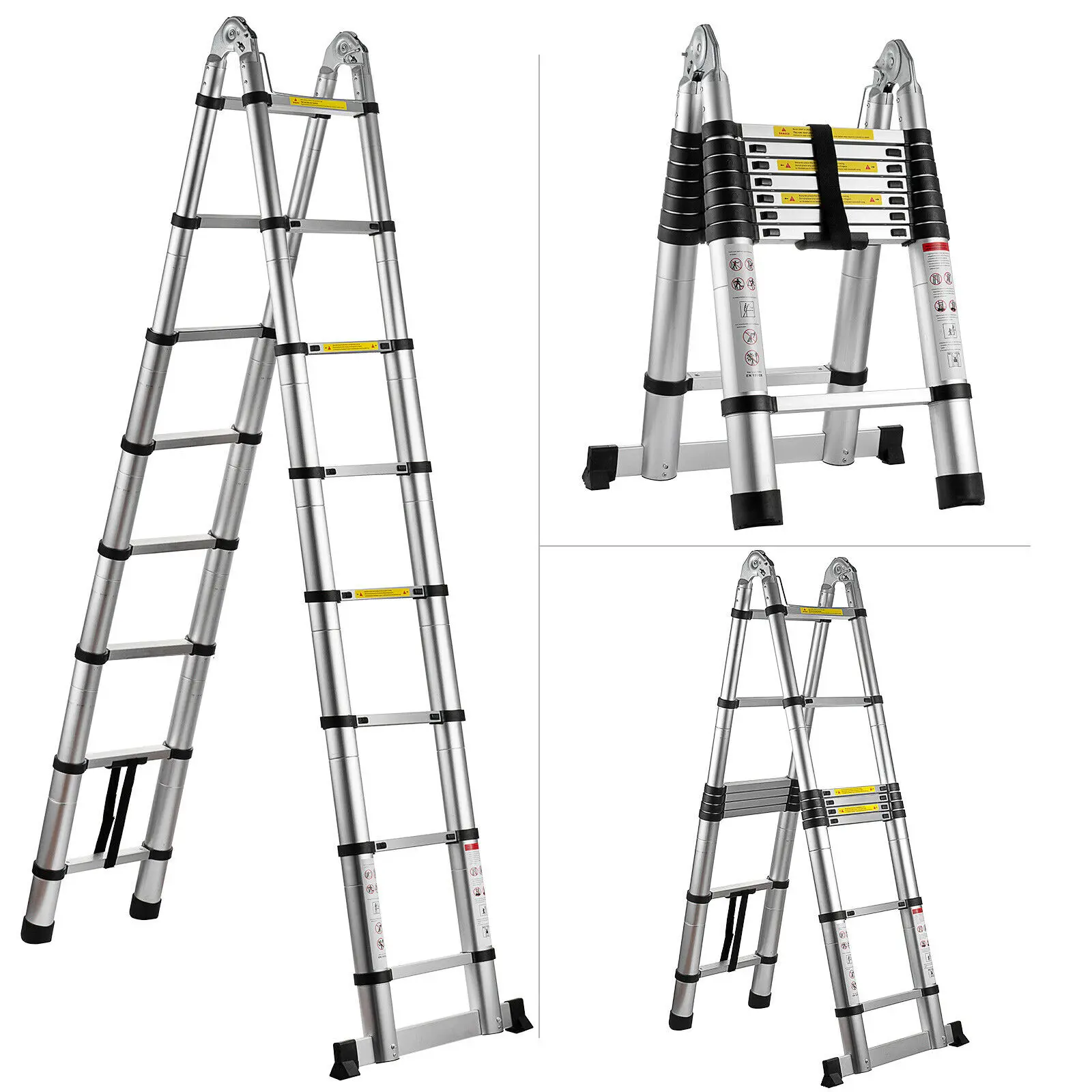 5M Folding Ladder Transformer Arrow Telescopic Ladder Climbing 사다리 ...