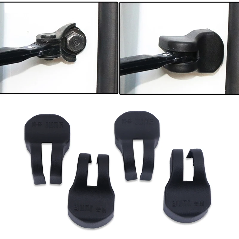 4x Car Door Limiting Stopper Cover For Kia Rio 3 4 Ceed Sportage ...