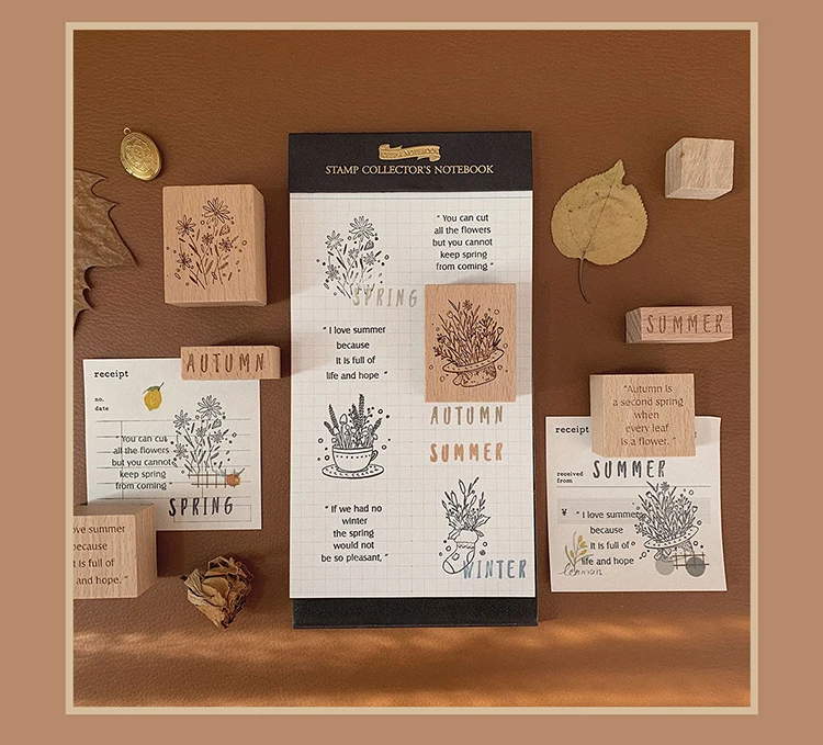 vintage Stampin' Up A Tree for All Seasons 2000 EUC summer winter ...